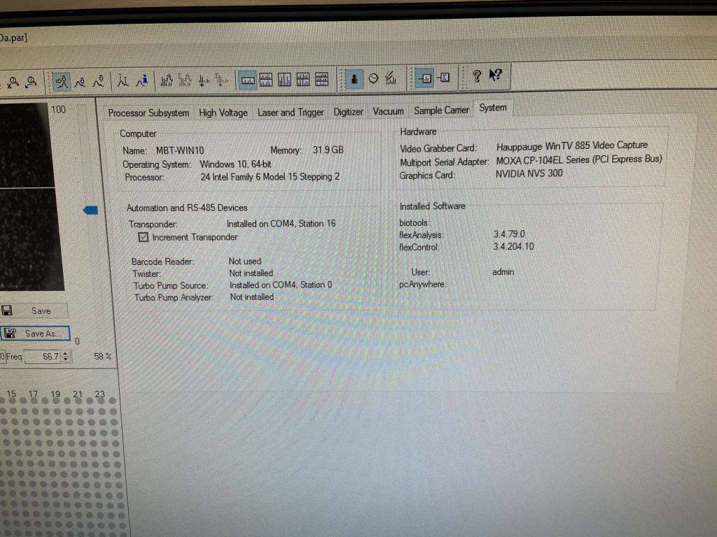 Bruker Autoflex III Smartbeam MALDI-TOF/TOF, Refurbished – Scientific ...